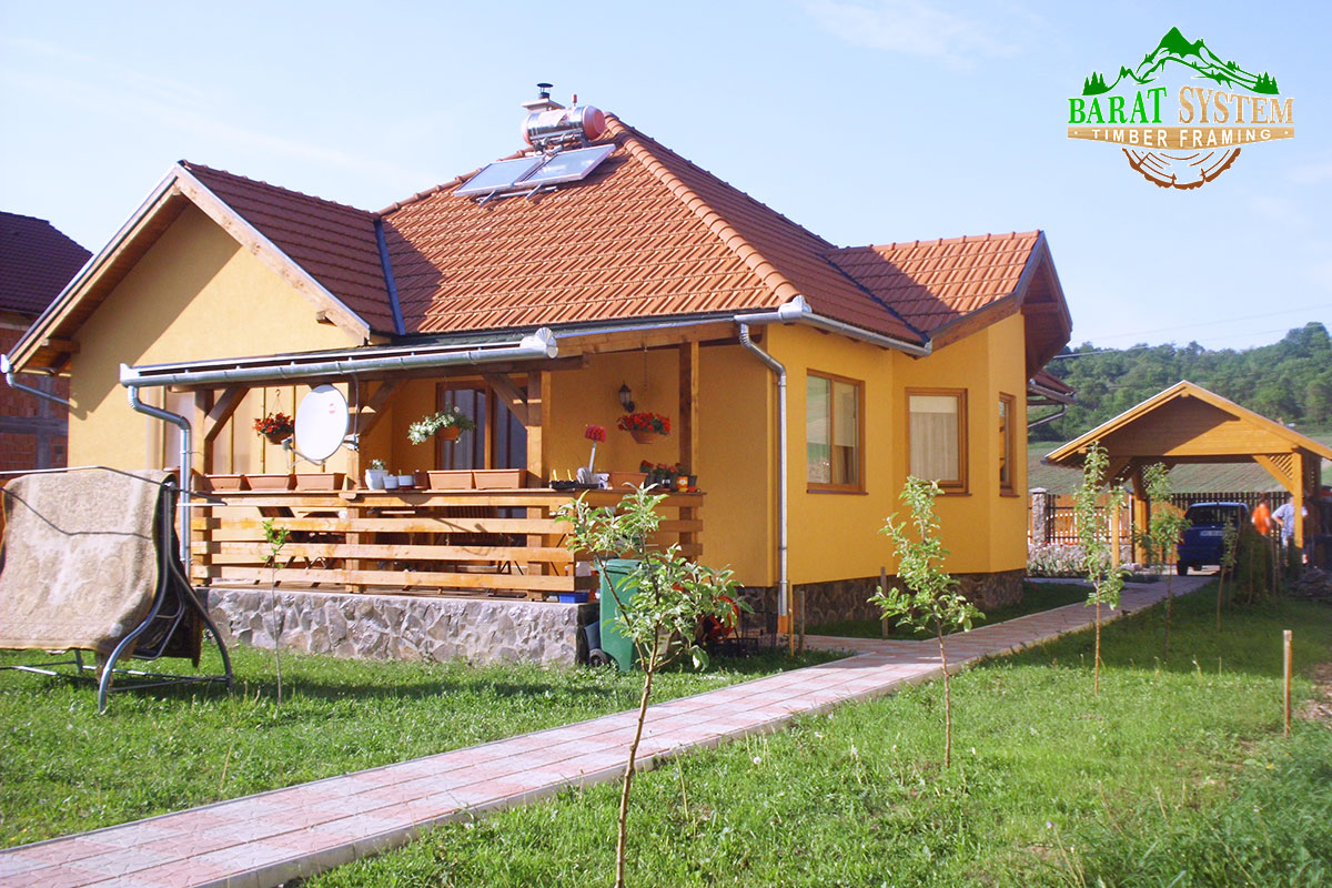 Case din lemn BARAT System - Constructor case din Harghita